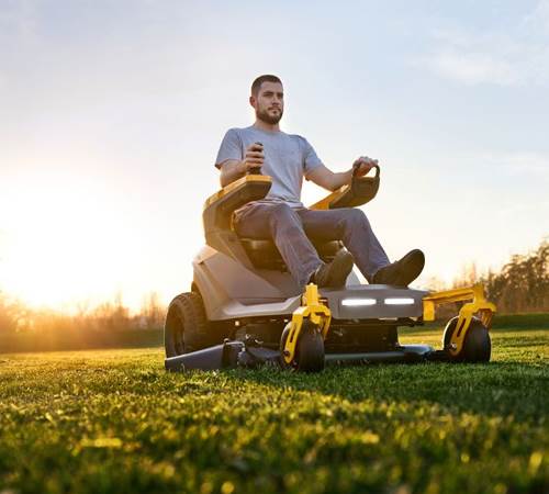 Stiga Gyro 500e Experience Series 5 Battery Axial – Zero Turn Mower